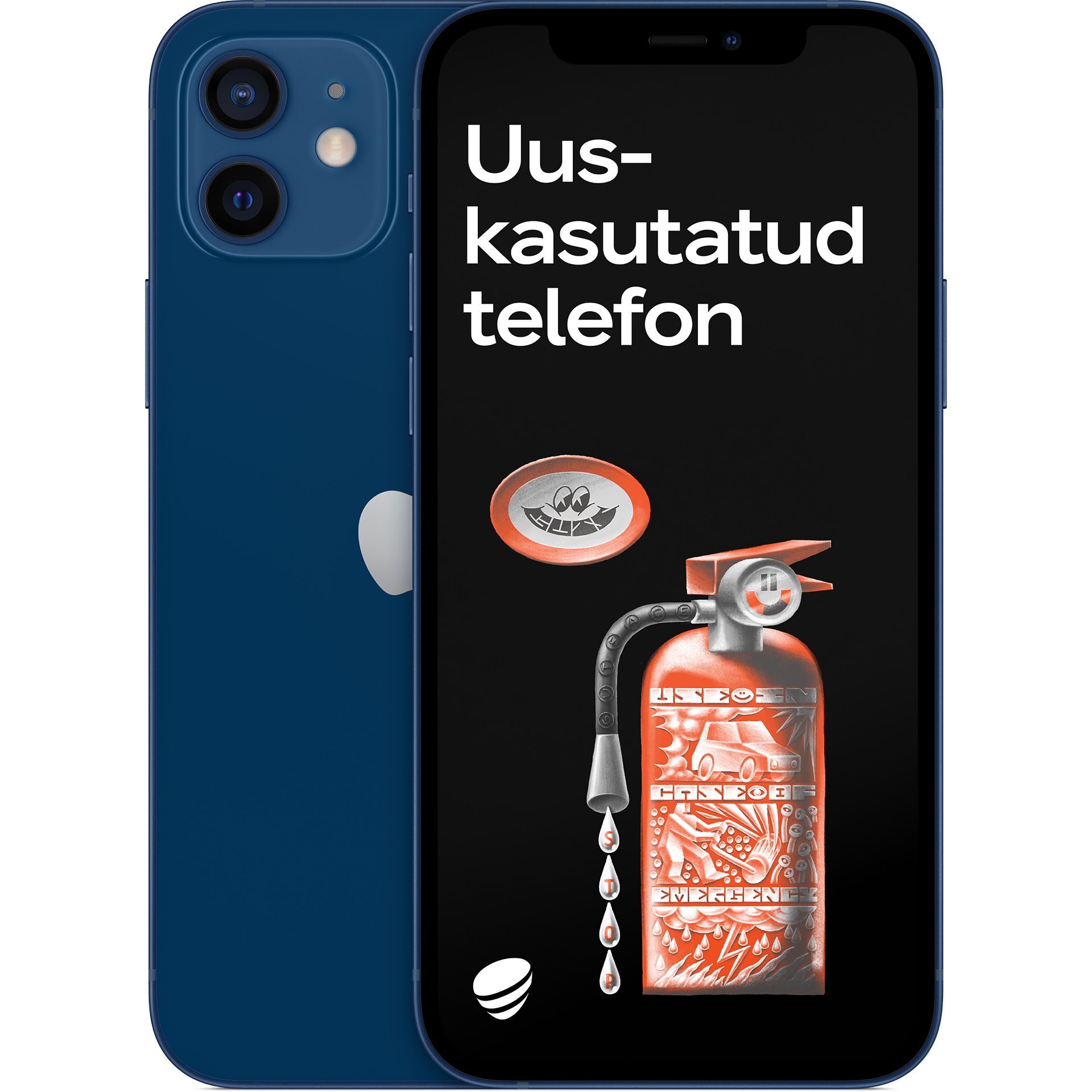 Apple iPhone 12 (uuskasutatud) 64 GB sinine