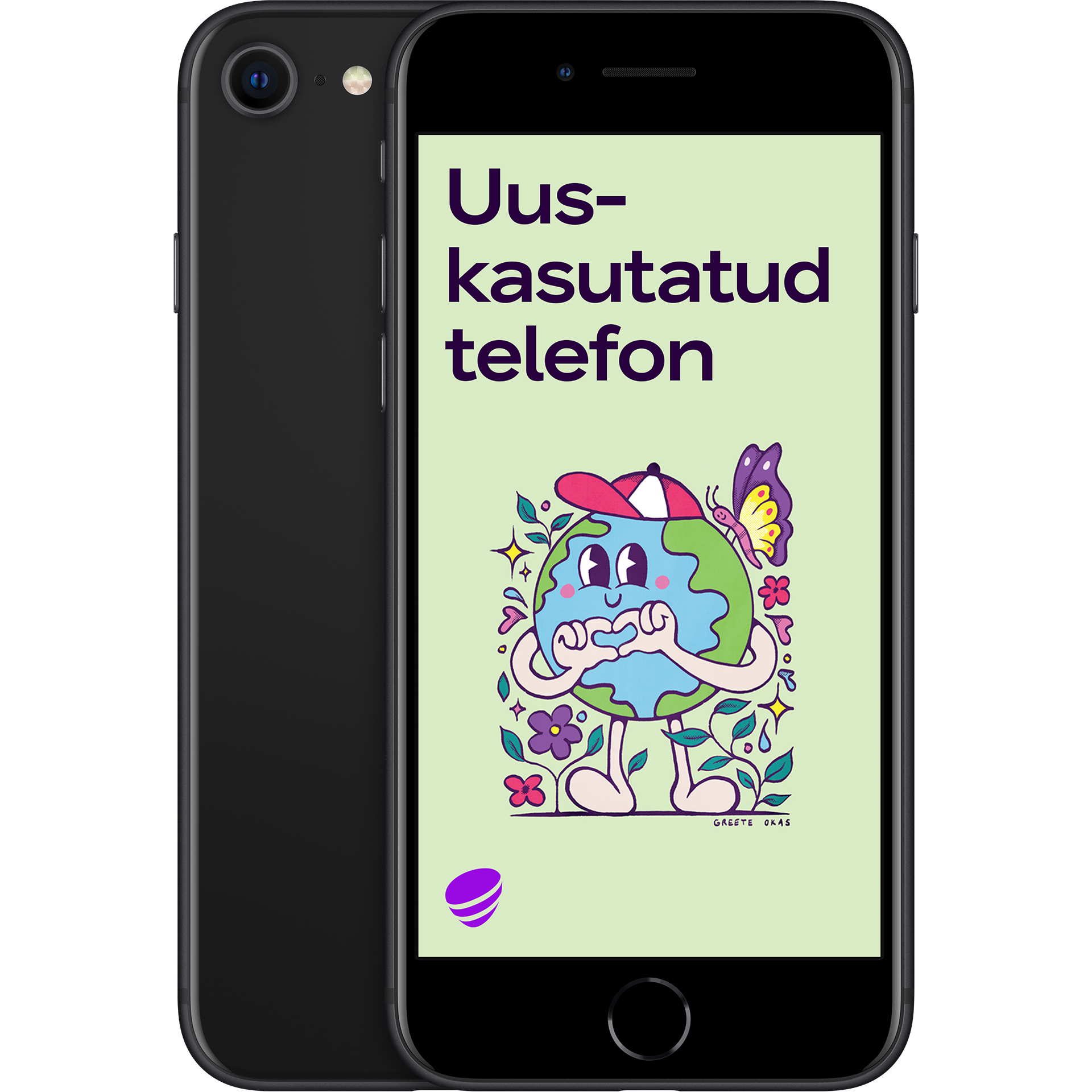 Apple iPhone SE (uuskasutatud) 64 GB must