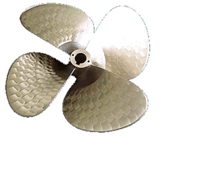 MIKADO propeller 4-bladet høyre, 45 mm boring Telmo