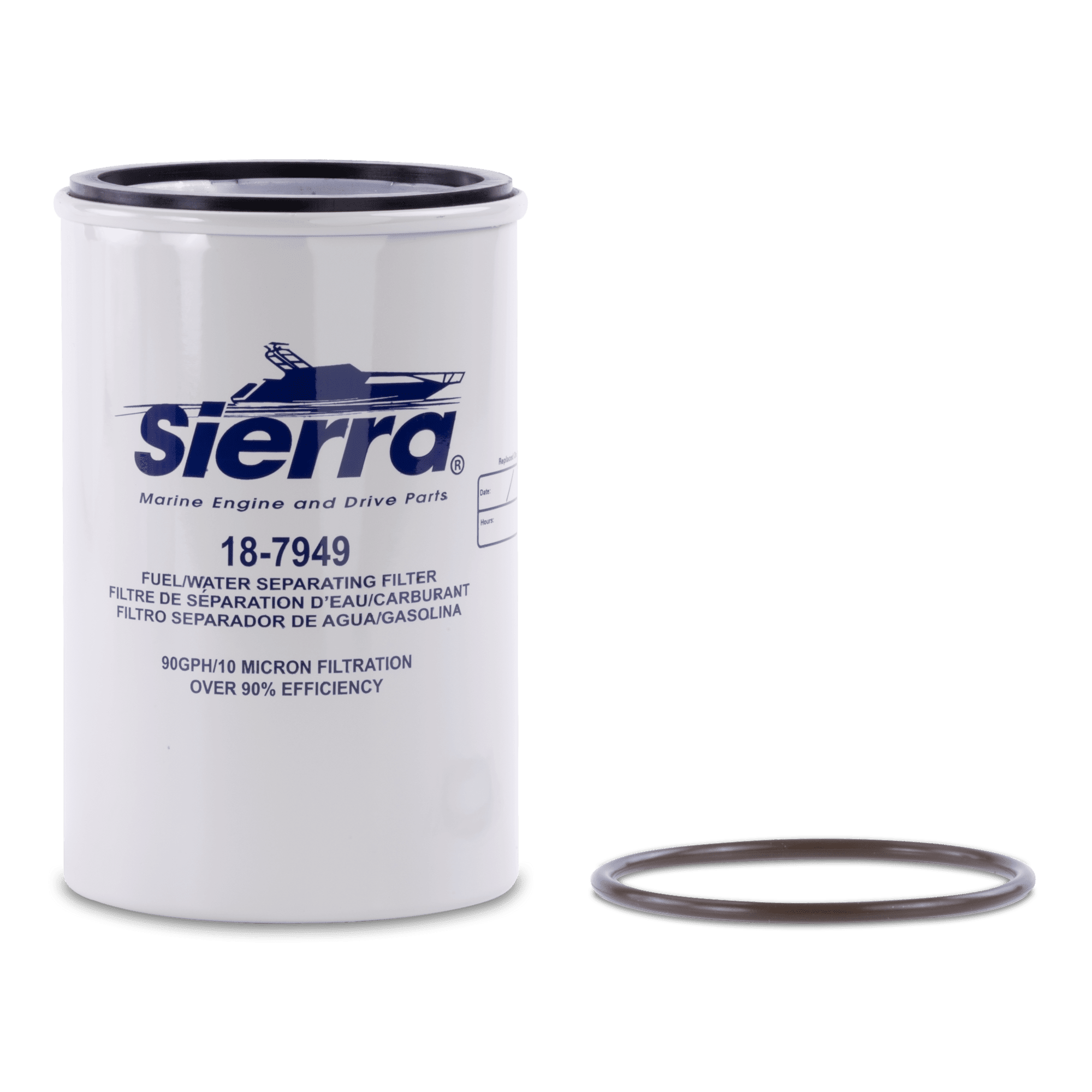 Vannutskillerfilter, 10µm, tilsvarer: Racor S3232/S3232TUL Telmo