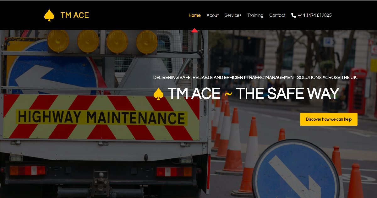 TM Ace LTD | Certified Traffic Management Solutions Across the UK