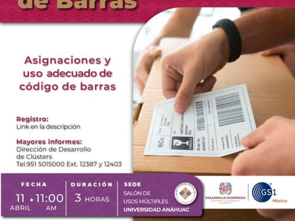 Aprende el uso correcto del código de barras, la Secretaría de ...