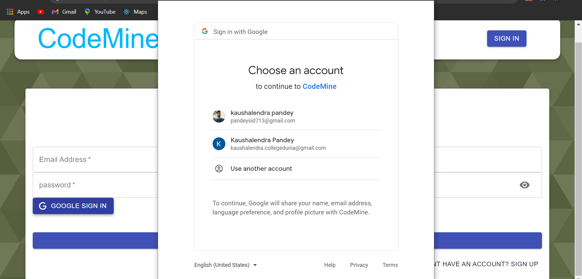 GitHub - kaushalendra-pandey/CodeMine