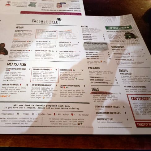 The Coconut Tree - Bristol Clifton Triangle in Bristol - Restaurant ...