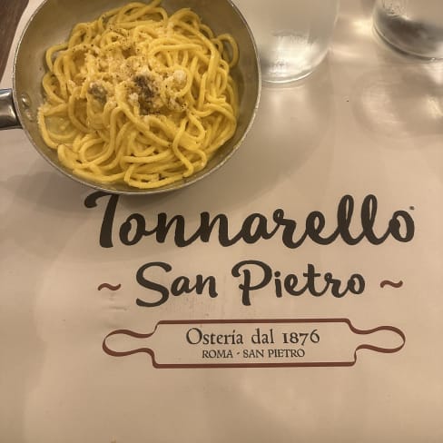 Restaurante Tonnarello San Pietro en Roma - Menú 2025, opiniones ...