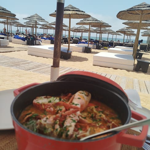 Purobeach Beachfront Vilamoura em Quarteira - Preços, menu, morada ...