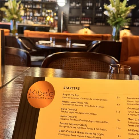 Kibele in London - Restaurant Reviews, Menus, and Prices | TheFork