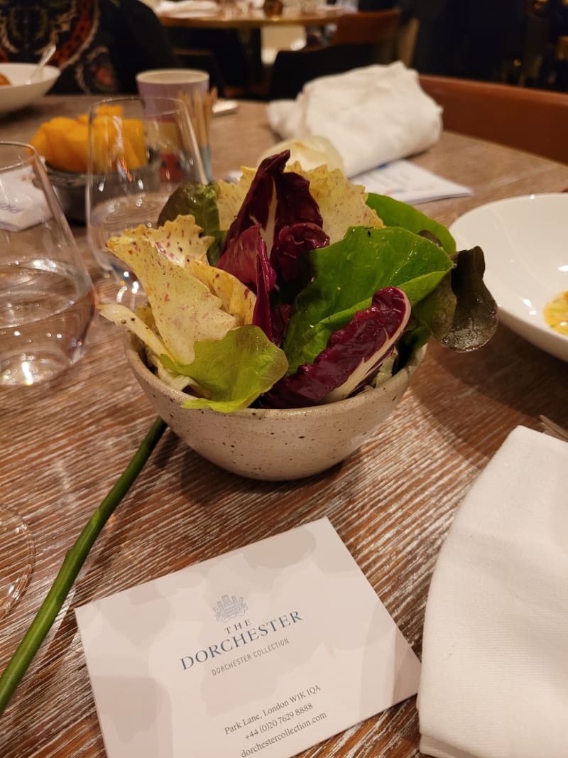 Restaurant The Grill by Tom Booton at The Dorchester à Londres - Menu ...