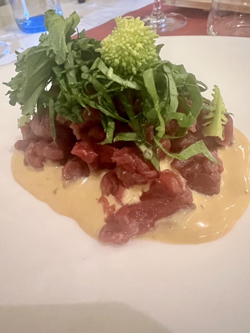 Restaurant Osteria della Rosa Rossa à Cherasco - Menu, avis, prix et ...