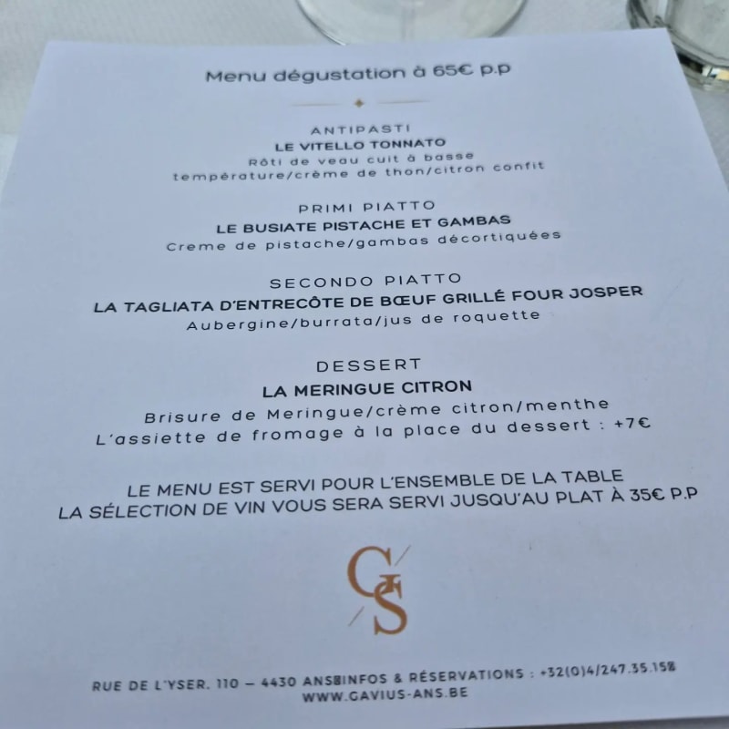 Gavius à Ans - Menu, avis, prix et réservation | TheFork