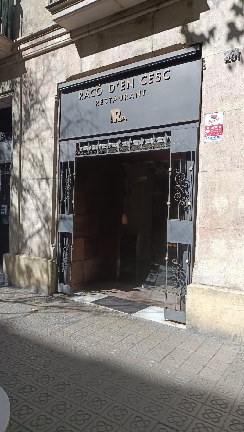 Restaurante El Racó d'en Cesc en Barcelona - Menú 2024, opiniones ...