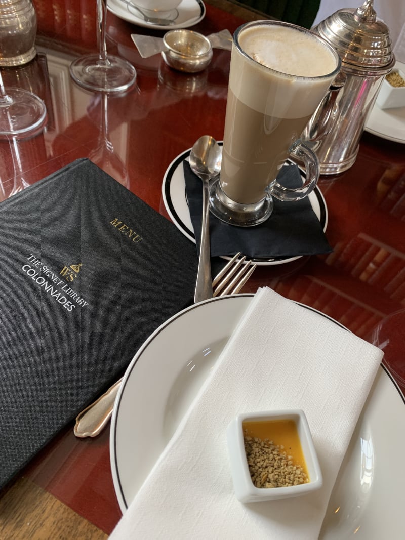 Colonnades at the Signet Library in Edinburgh - Restaurant Reviews ...