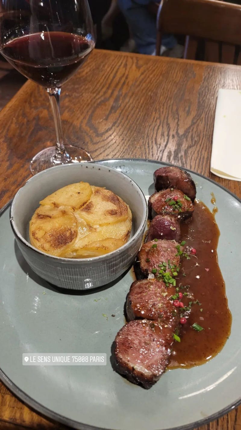 Le Sens Unique in Paris - Restaurant Reviews, Menu and Prices | TheFork