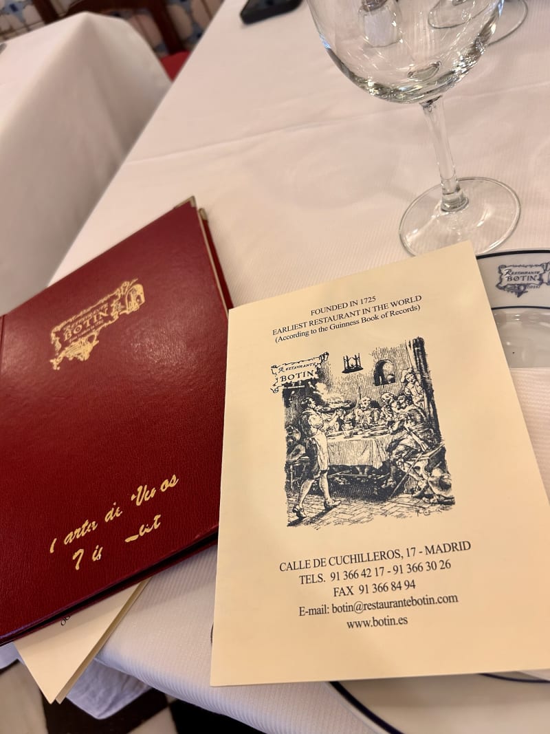 Botín in Madrid - Restaurant Reviews, Menu and Prices | TheFork