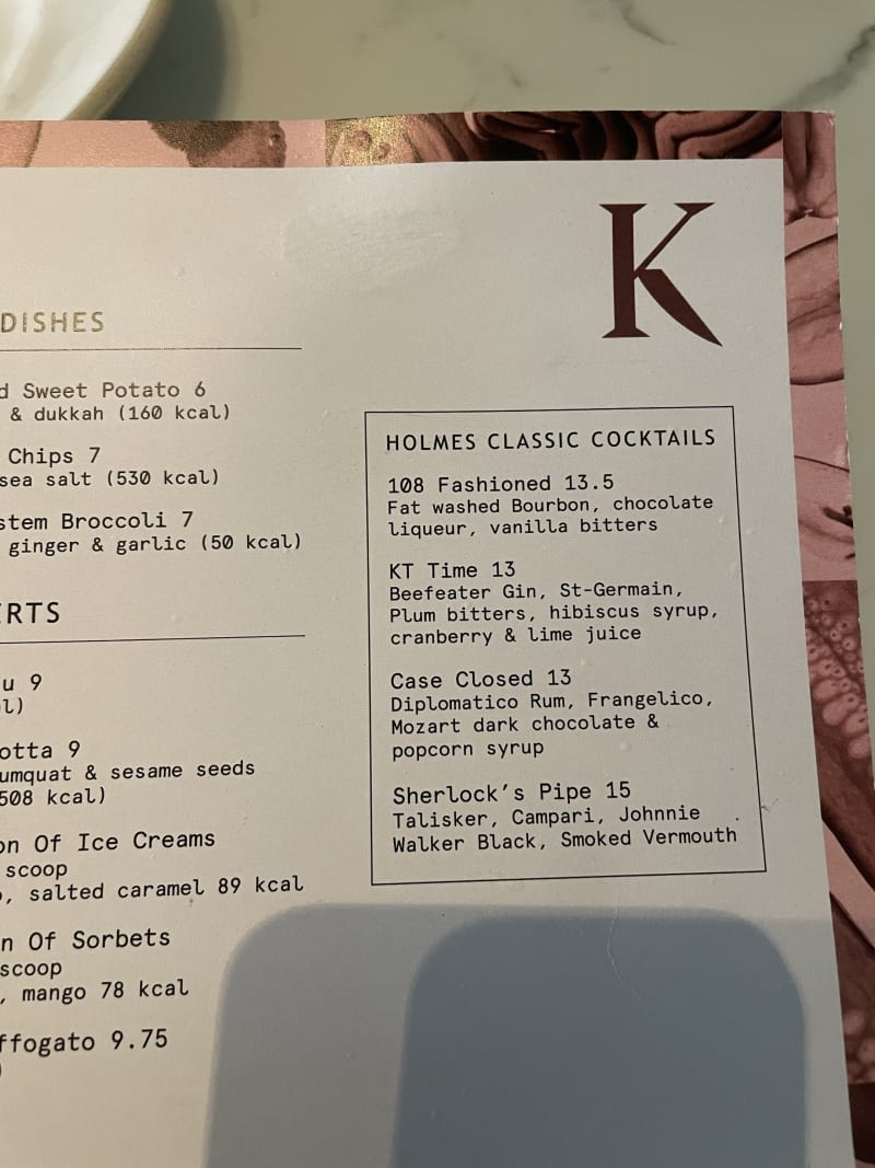 The Kitchen at Holmes in London - Restaurant Reviews, Menus, and Prices ...