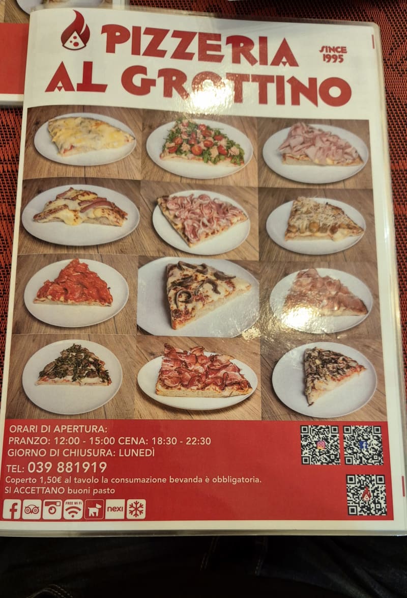 Al Grottino Agrate a Agrate Brianza - Menu, prezzi, immagini ...