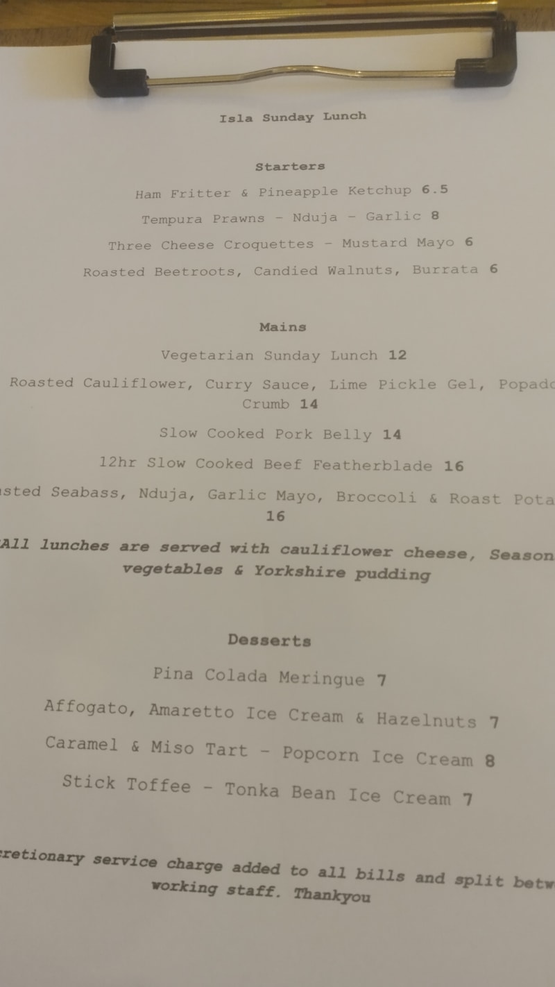 Isla Restaurant in Durham - Restaurant Reviews, Menus, and Prices | TheFork