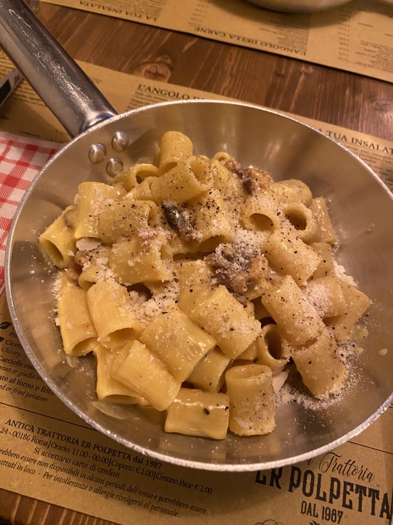 Restaurant Er Polpetta dal 1987 à Rome - Menu, avis, prix et ...