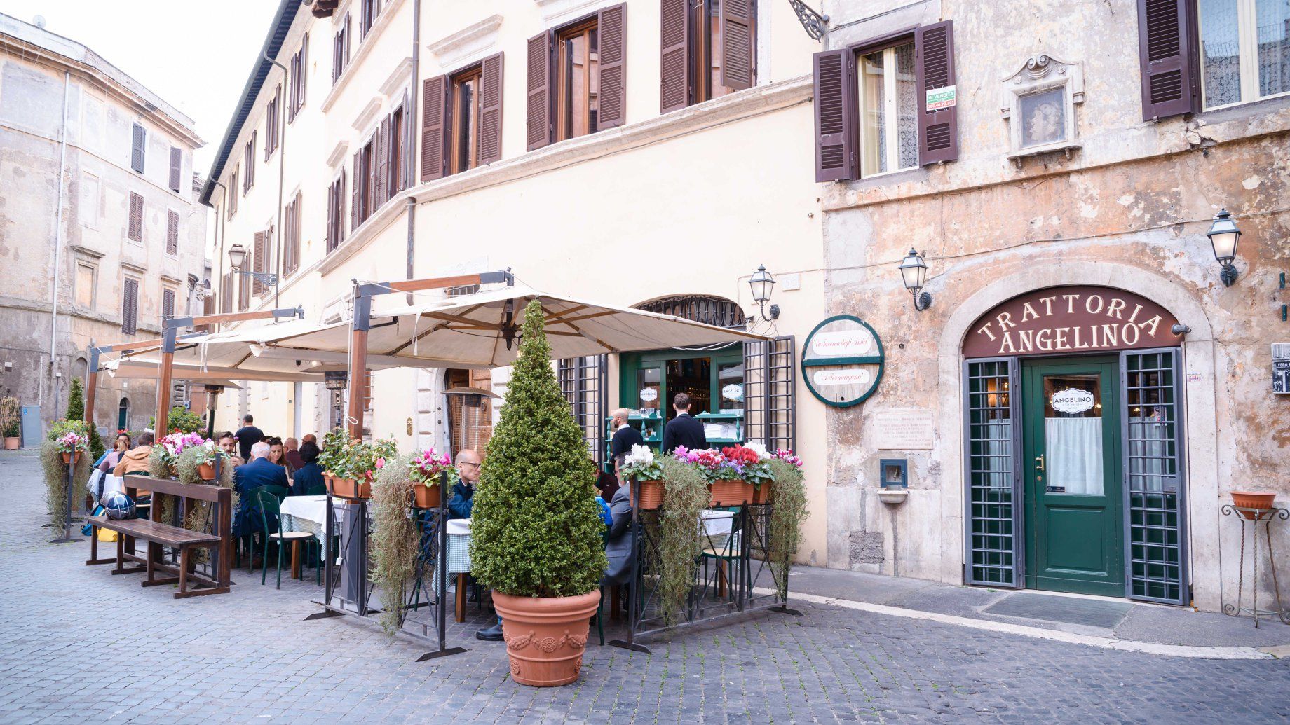 Restaurant Antica Trattoria Angelino à Rome - Menu, avis, prix et ...