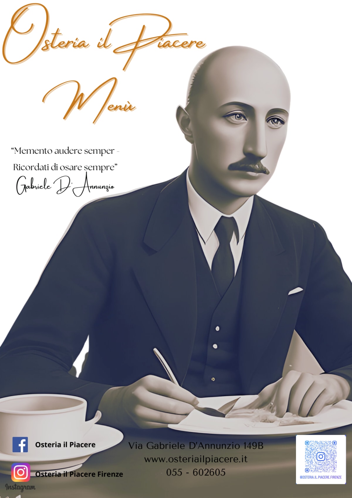 Menù completo e carta 2024 - Osteria Il Piacere a Firenze | TheFork