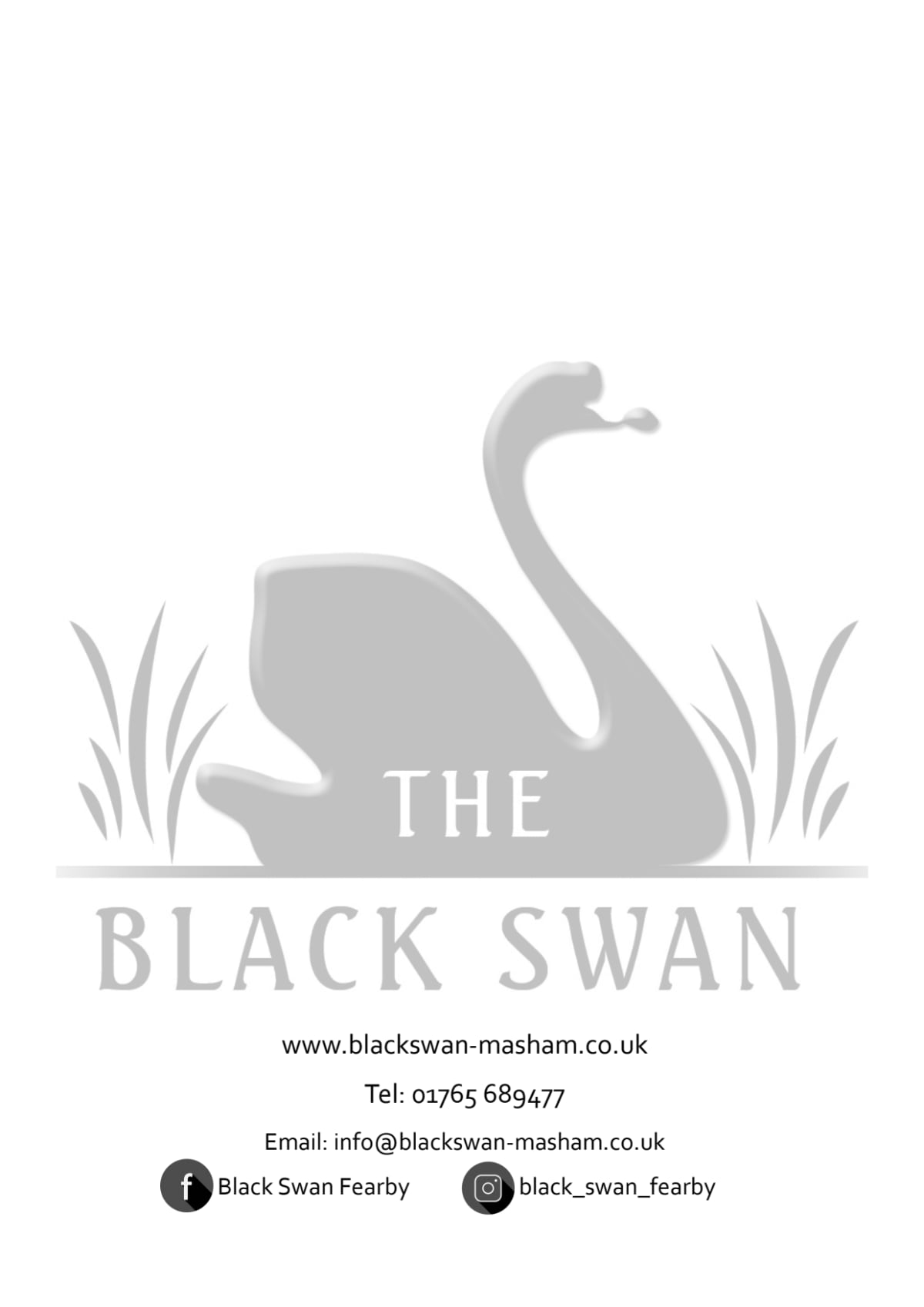 Carte et Menus 2024 - Black Swan à Ripon | TheFork
