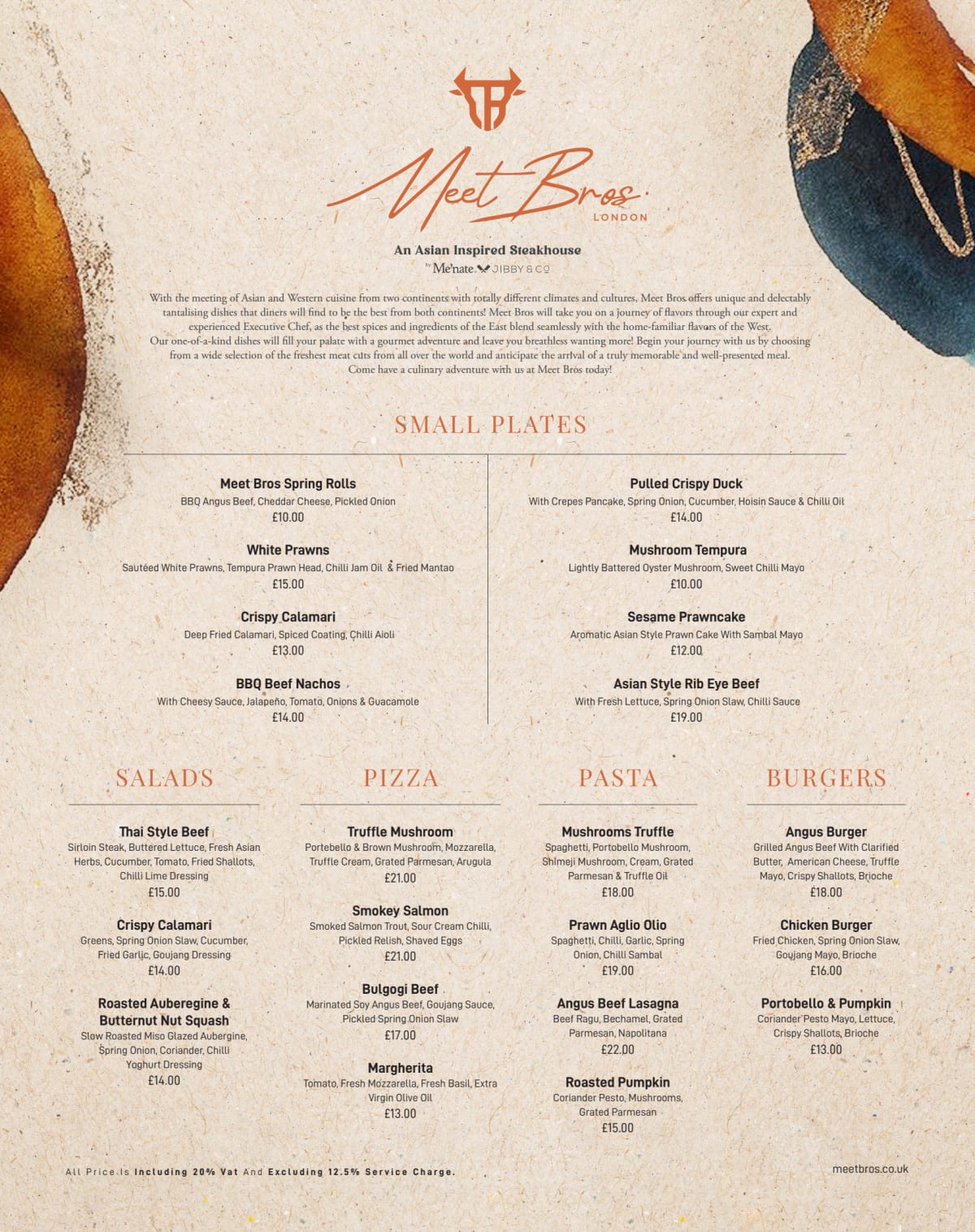 Carte et Menus 2024 - Meet Bros Steakhouse à Londres | TheFork Carte et Menus 2024 - Meet Bros Steakhouse à Londres | TheFork