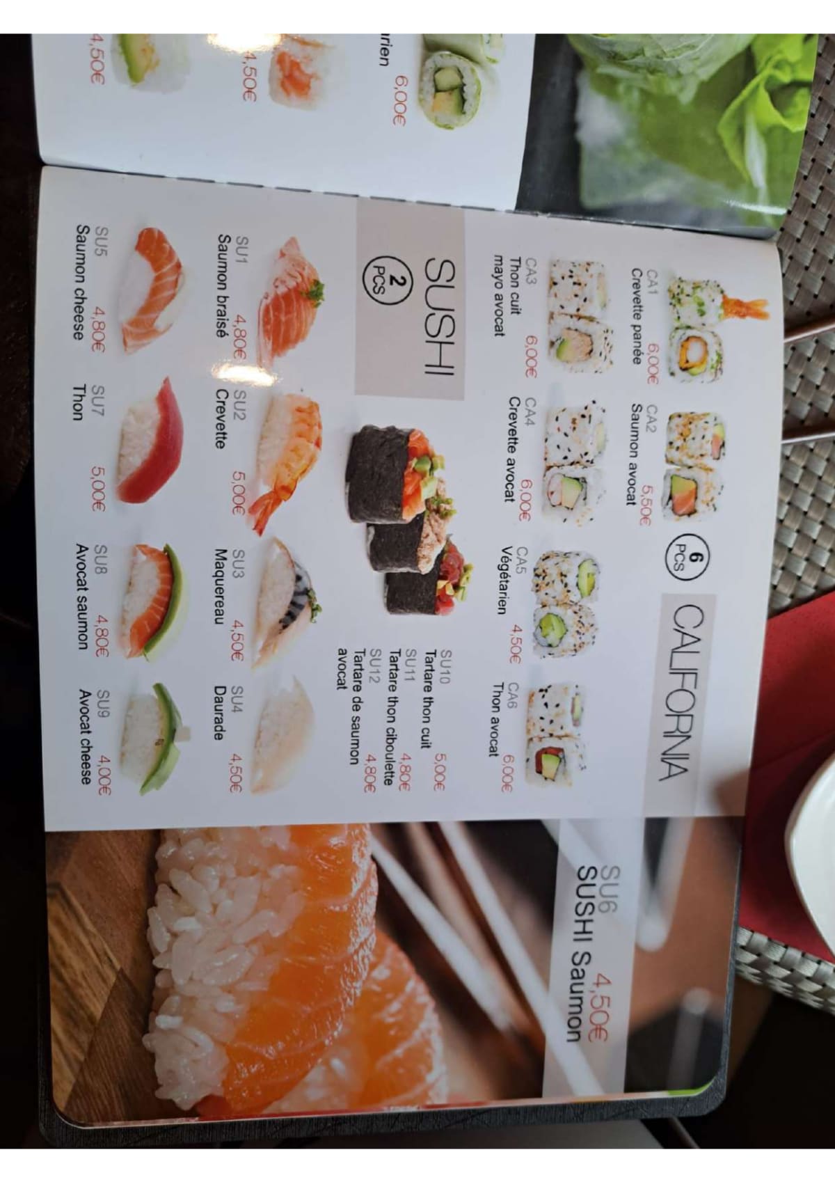 Menu 2024 - Robata in Paris | TheFork