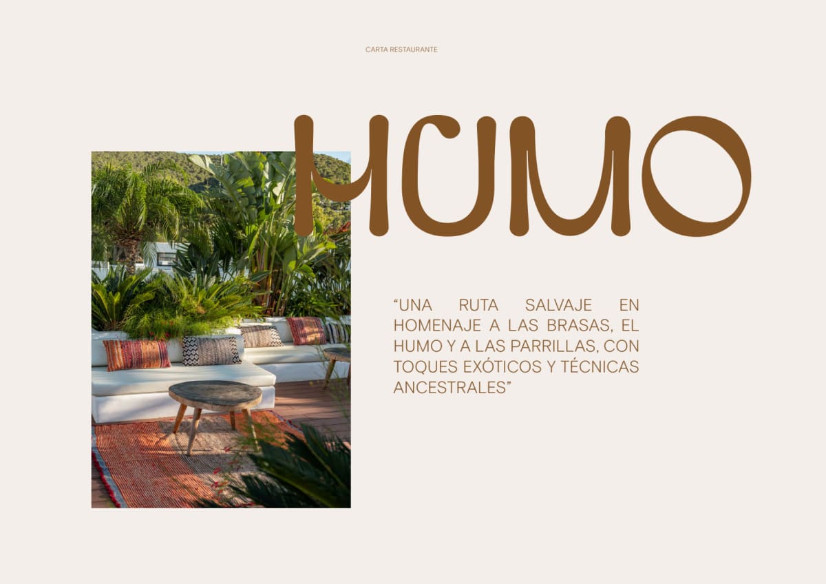 Carte et Menus 2024 - Humo Ibiza à Ca N Frigolas | TheFork