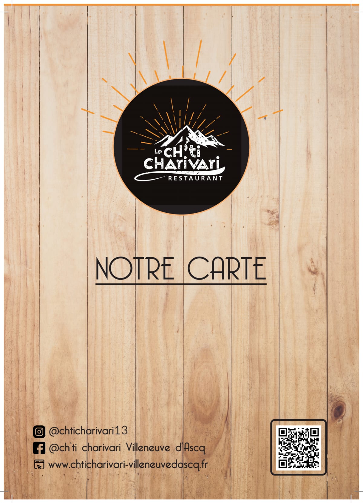 Menus 2023 - Ch'ti Charivari in Villeneuve-d'Ascq | TheFork