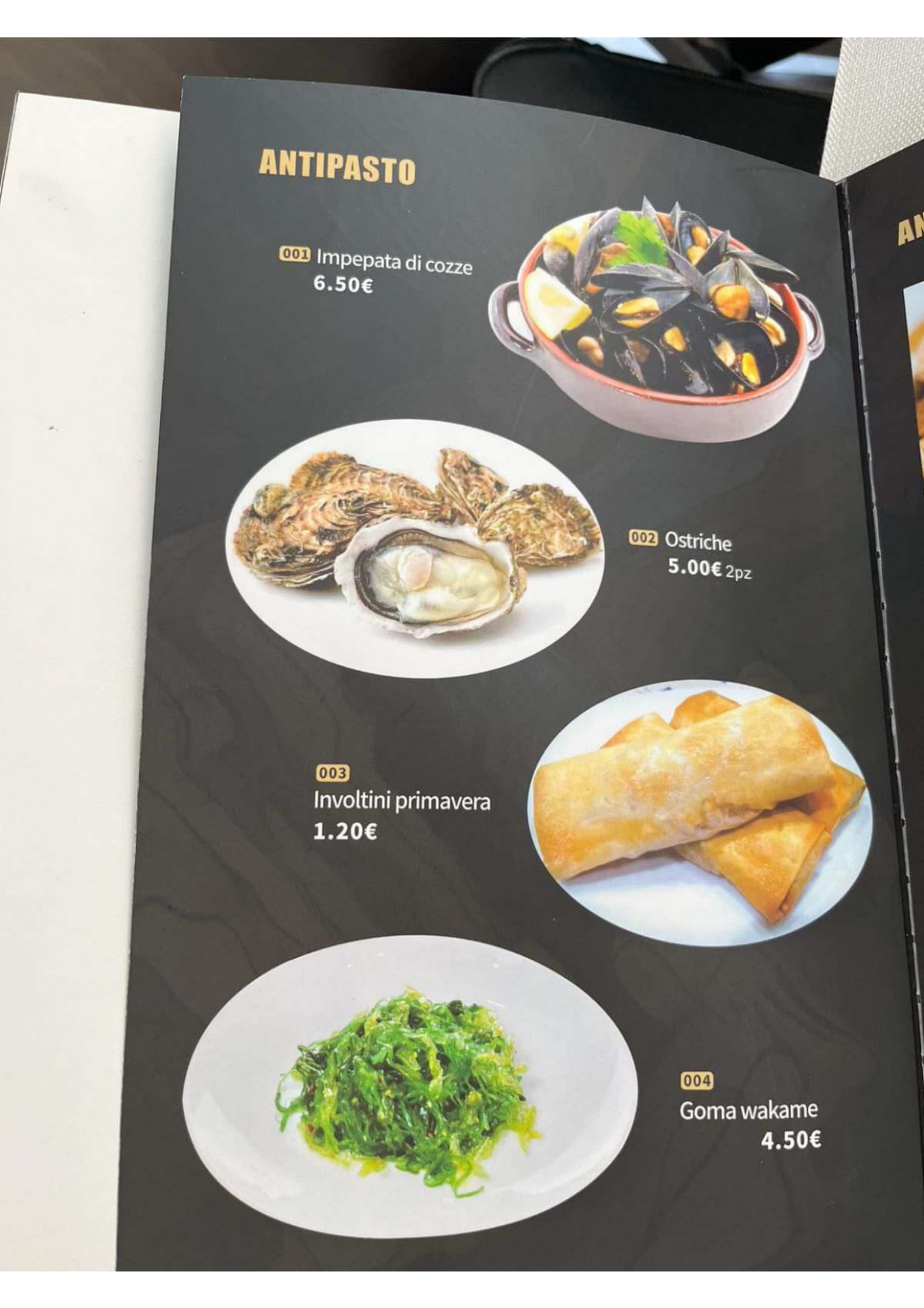 Menu 2024 - VILLA RISTORANTE in Milan | TheFork