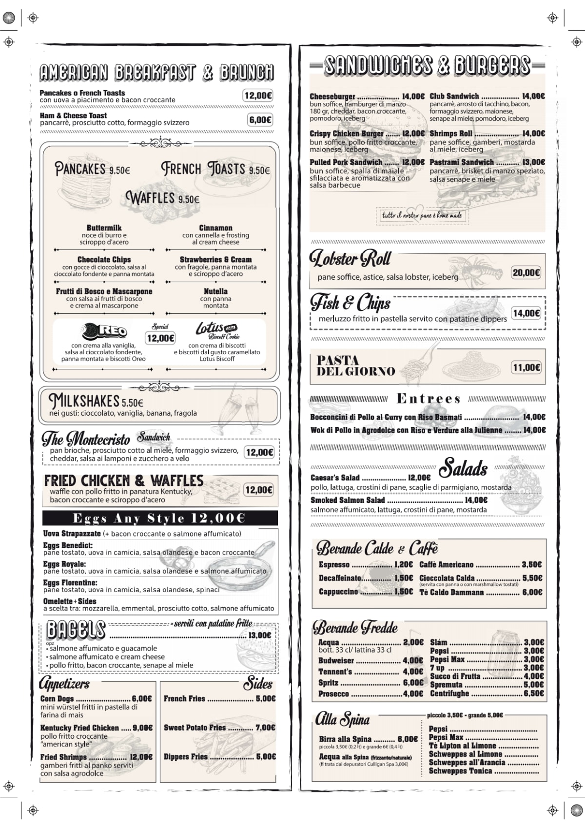 Menù completo e carta 2024 - Pop's Roma a Roma | TheFork