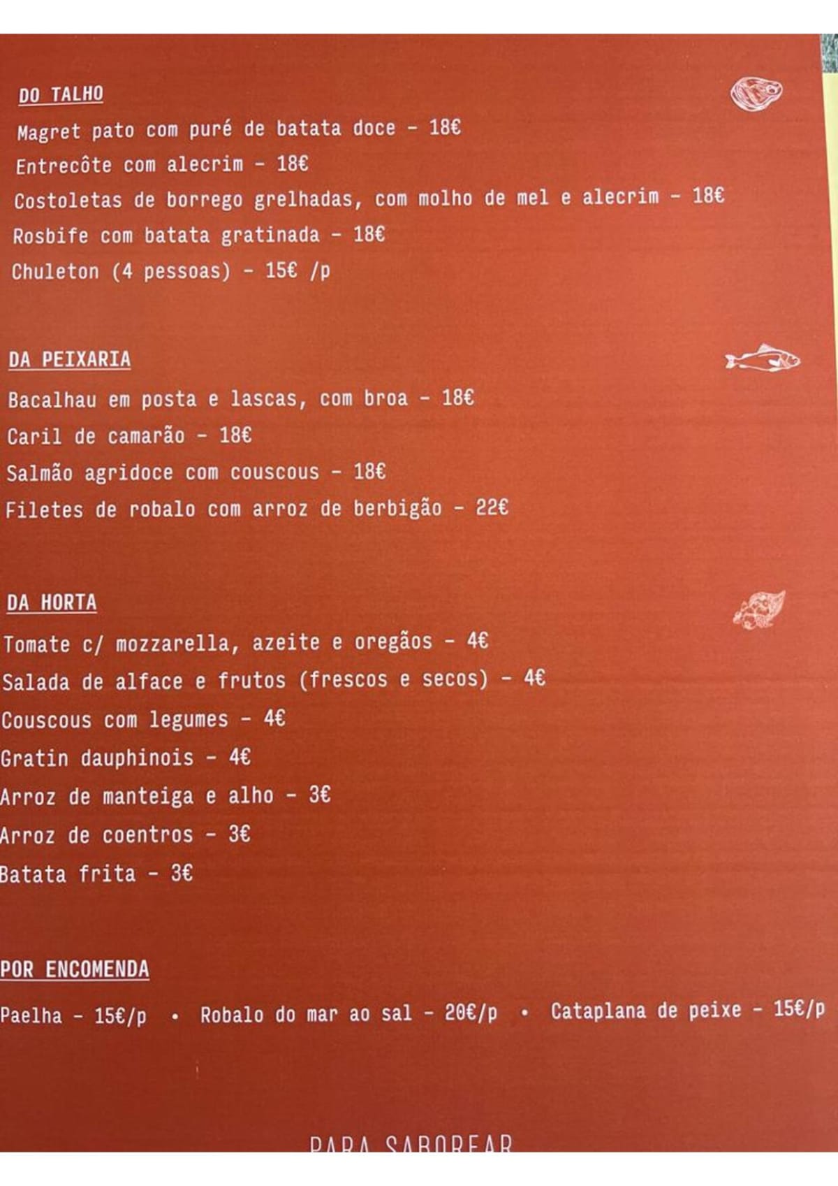 Menus 2024 - Bistrô d’ Alegria in Coimbra | TheFork