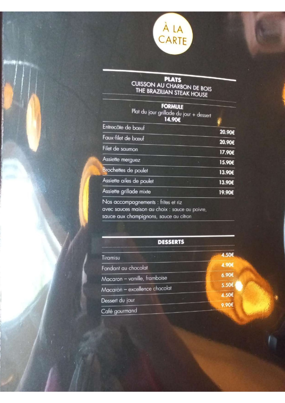 Carte et Menus 2024 - Rodizio BBQ à Strasbourg | TheFork