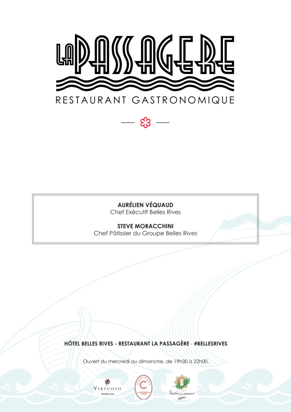 Carte et Menus 2023 - La Passagère à Antibes | TheFork