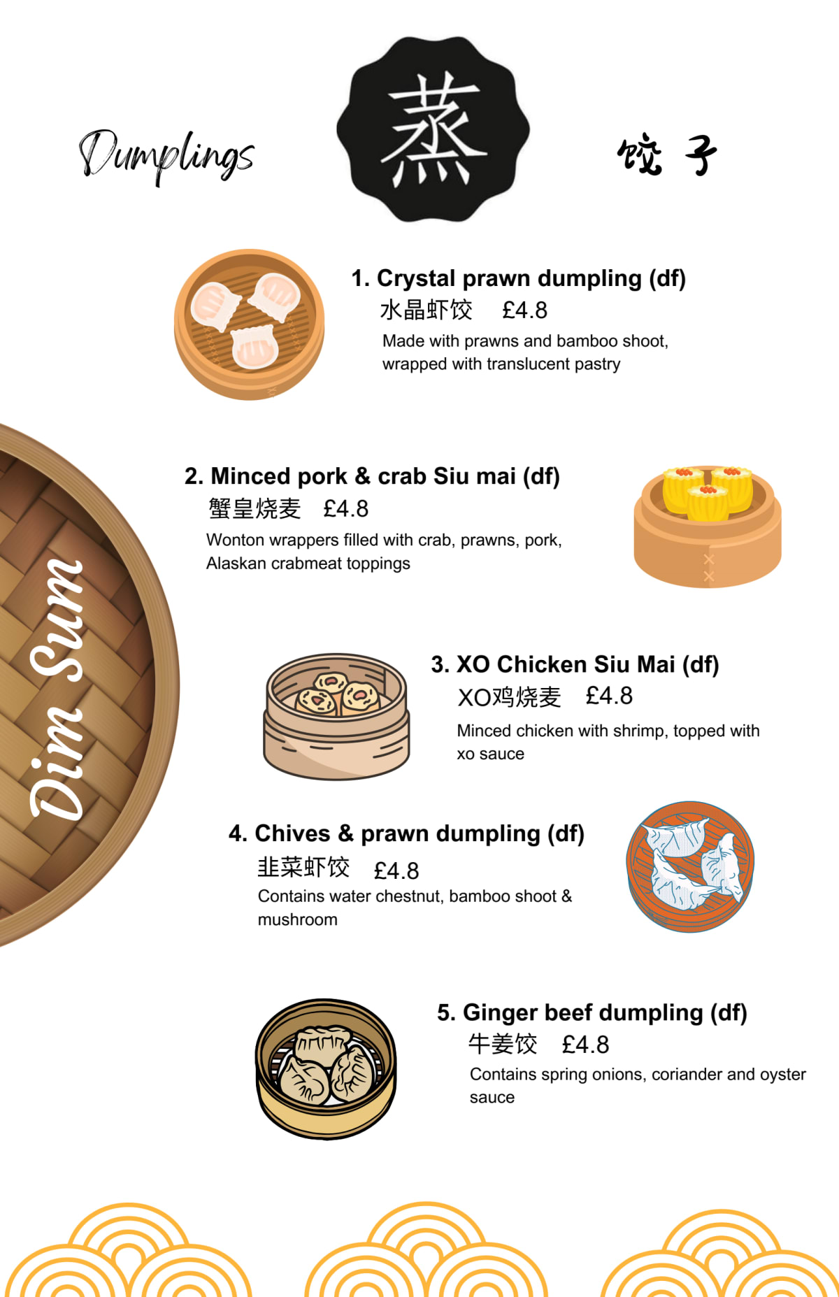 Menu 2024 - Steam Restaurant in London | TheFork