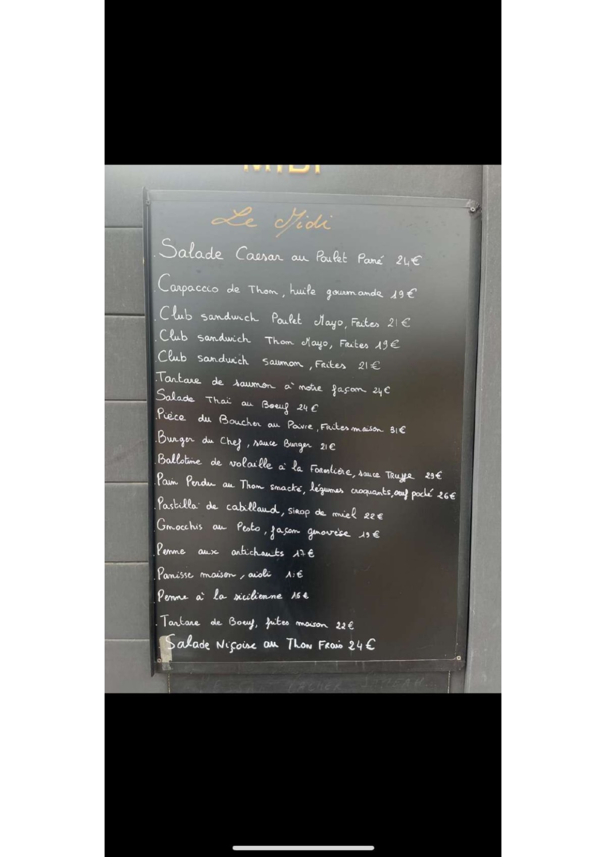 Menu 2024 - Brothers (le soir, Adultes uniquement +15 ans) in ...