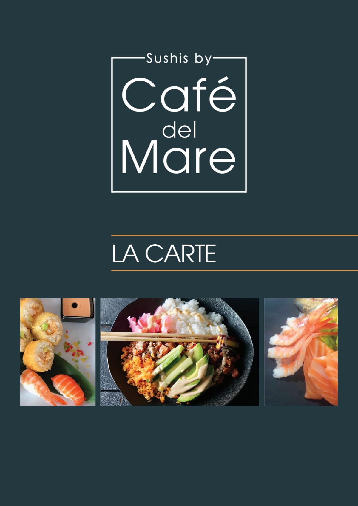 Carte et Menus 2024 - Cafe del Mare à Bastia | TheFork