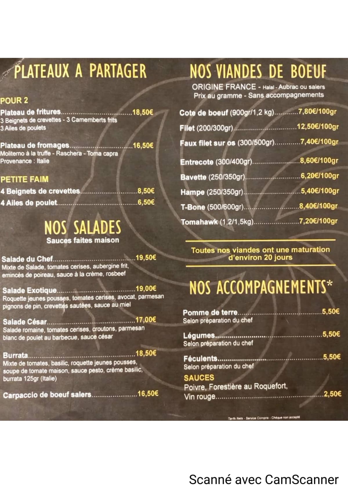 Carte et Menus 2024 - Chez Habet à Marseille | TheFork