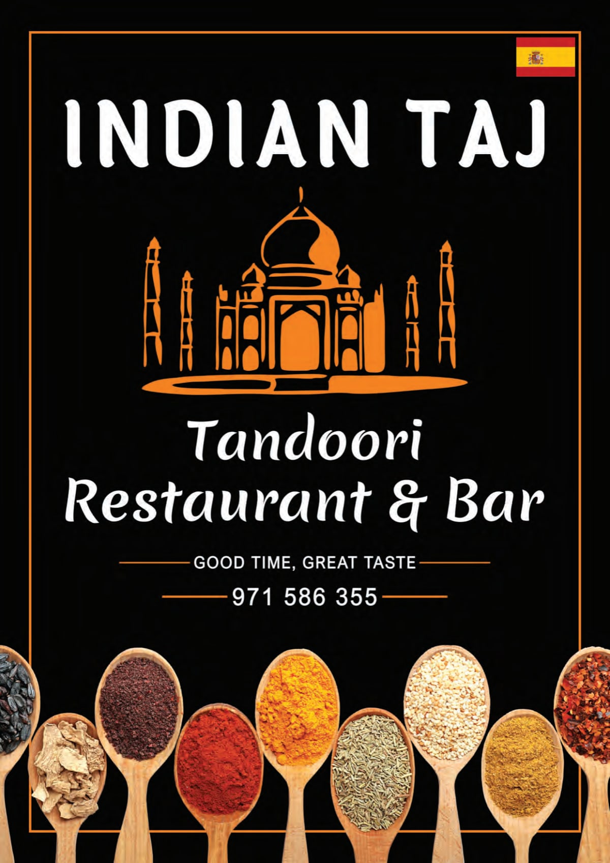 Menù completo e carta 2024 - Indian Taj a Son Servera | TheFork