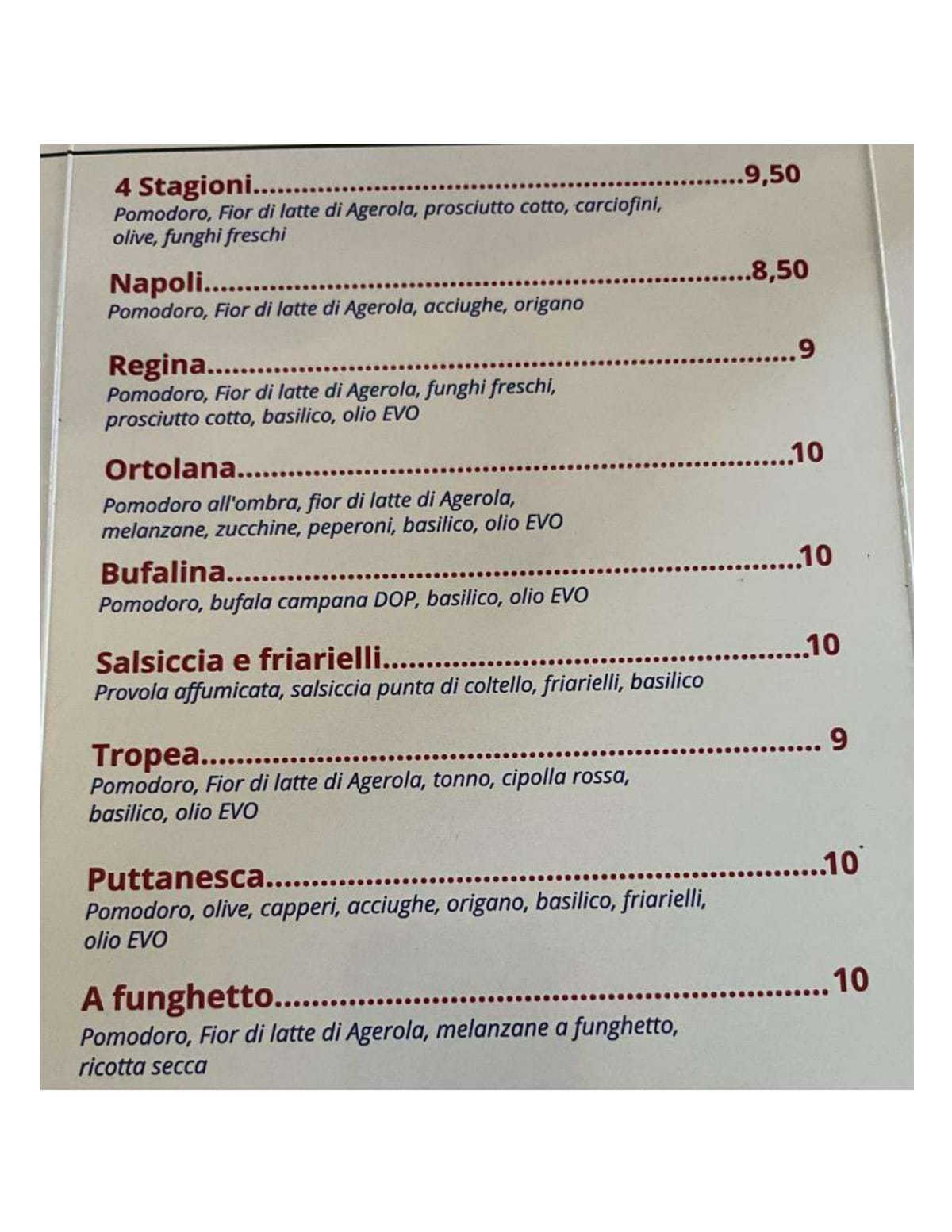 Carta y menù 2024 Actualizados - Pizza & sfizio da Gennaro en Milán ...