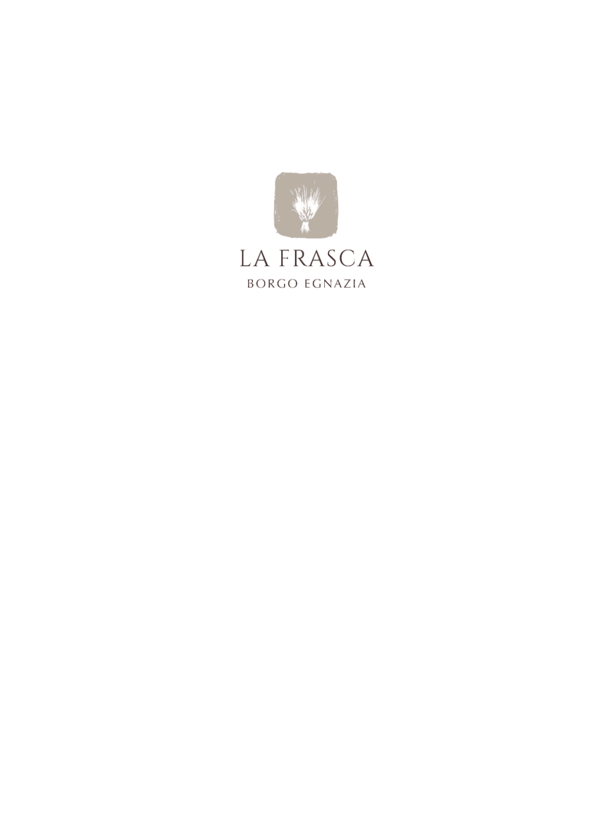 Carte et Menus 2023 - La Frasca à Fasano | TheFork