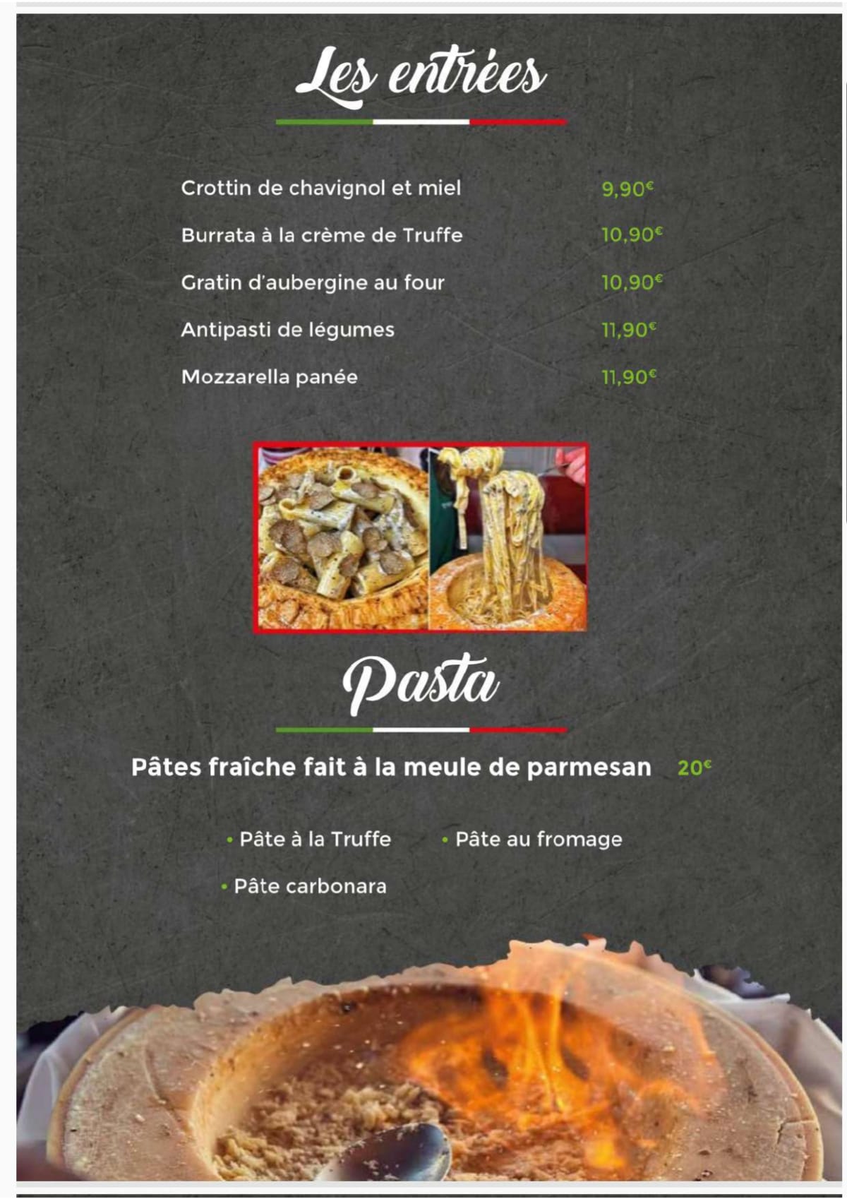 Carte et Menus 2024 - Ragazzi St Gratien à Saint-Gratien | TheFork