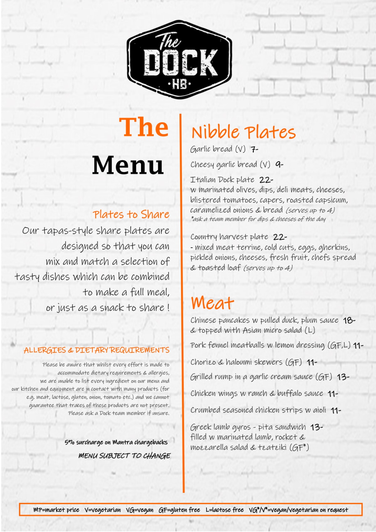Carte et Menus 2024 - The Dock Bar & Restaurant à Urangan | TheFork Carte et Menus 2024 - The Dock Bar & Restaurant à Urangan | TheFork