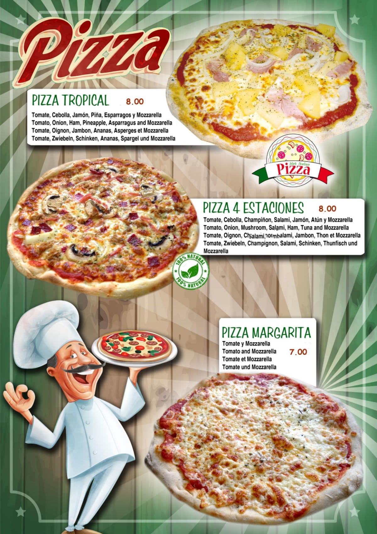 Speisekarte 2024 – Goyos in Cdad. Quesada – TheFork