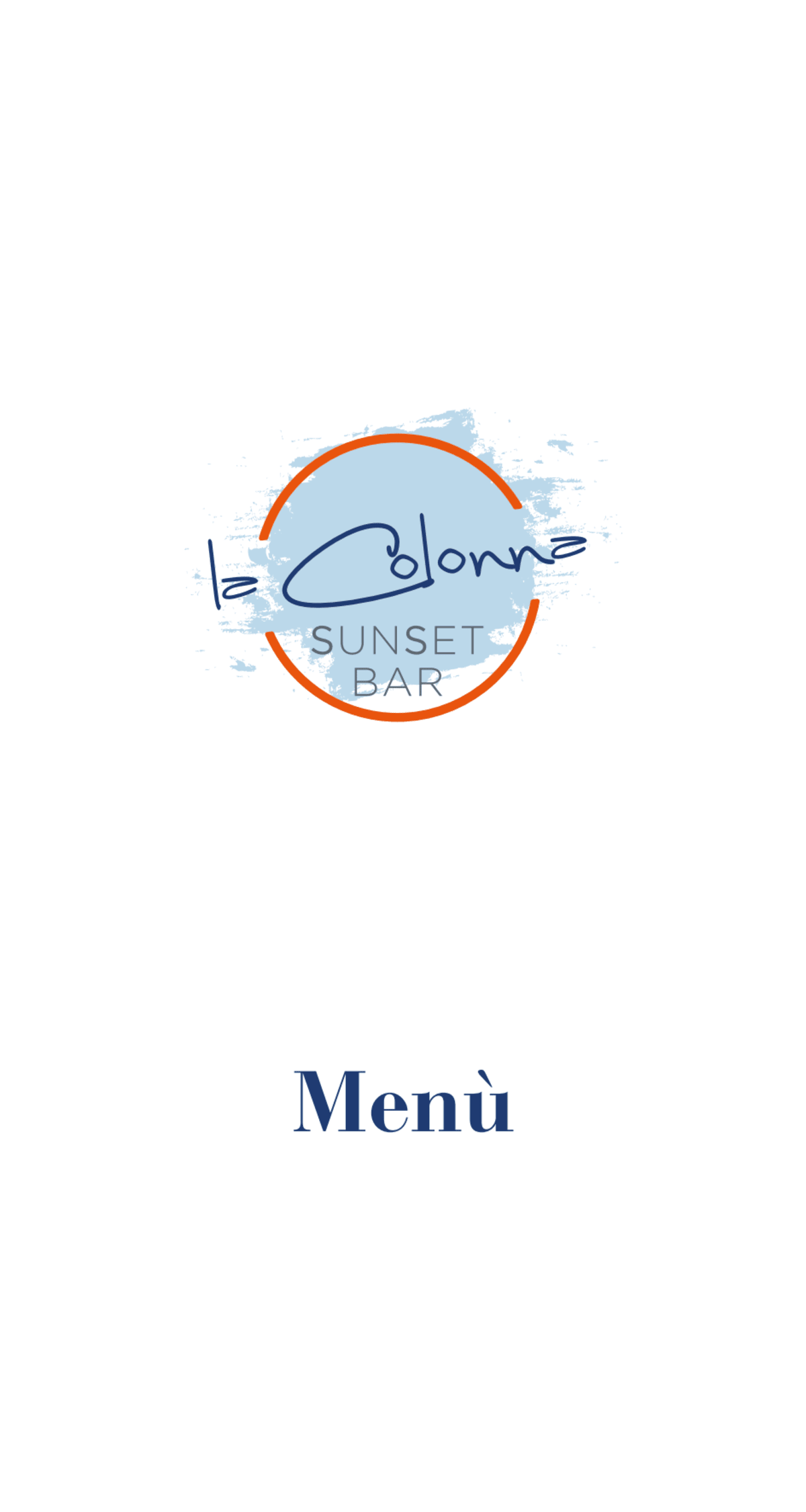 Carta y menù 2024 Actualizados - La Colonna Sunset Bar & Cucina en ...