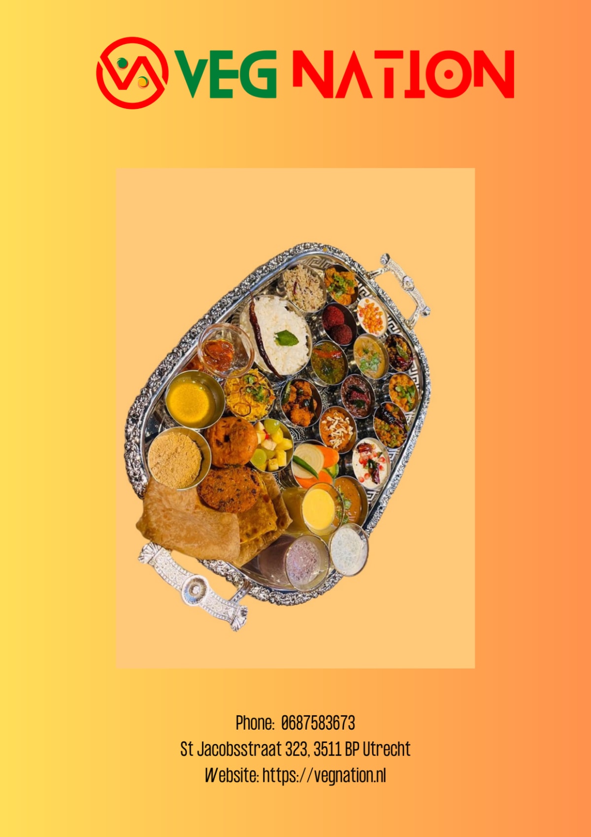 Menu 2024 - Veg Nation in Utrecht | TheFork