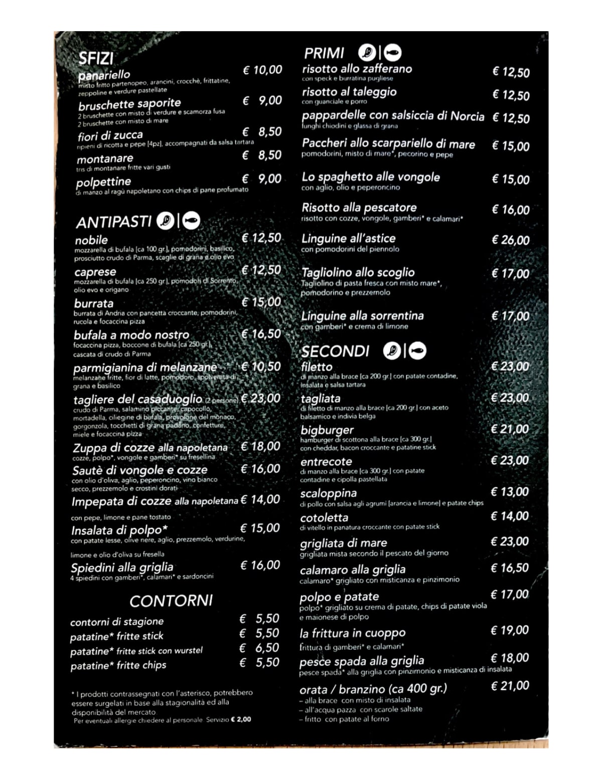 Carta y menù 2024 Actualizados - Mozzarella e Basilico en Rimini | TheFork