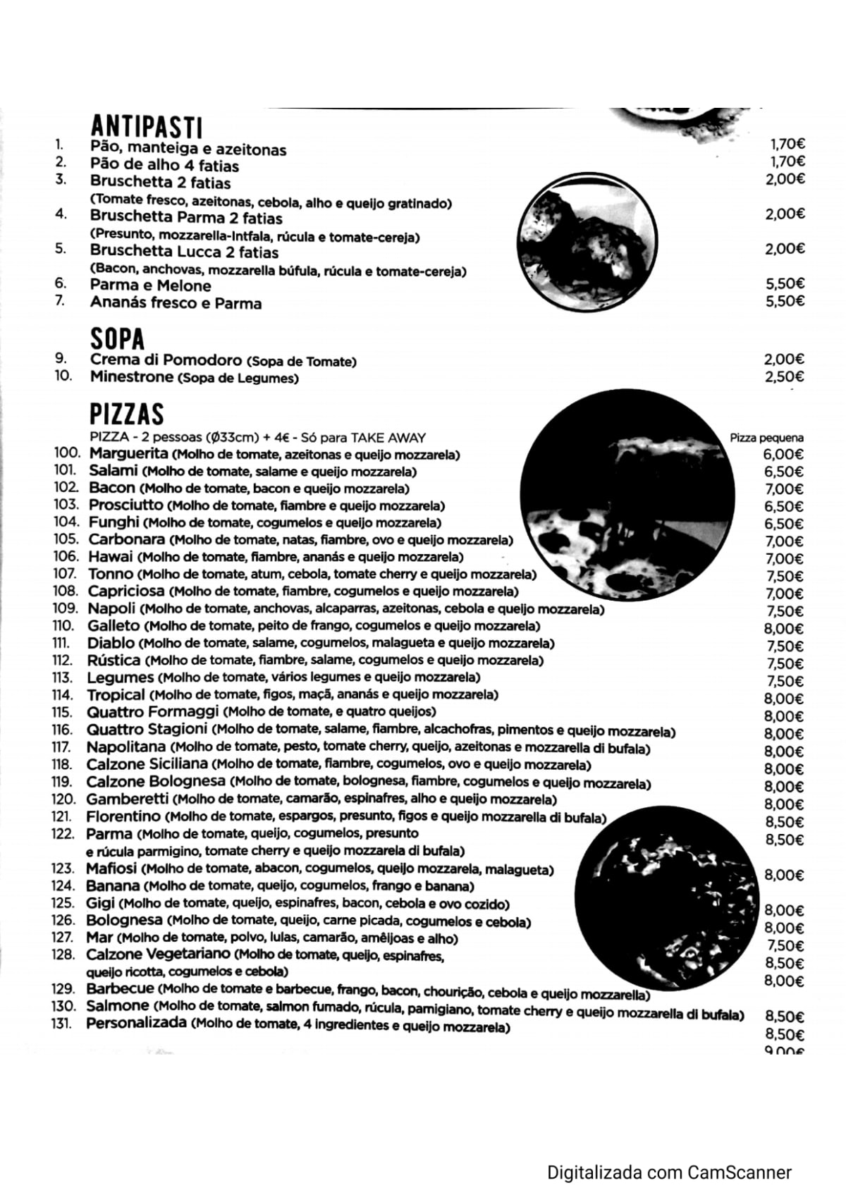 Carte et Menus 2023 - Florentino à Lisbonne | TheFork