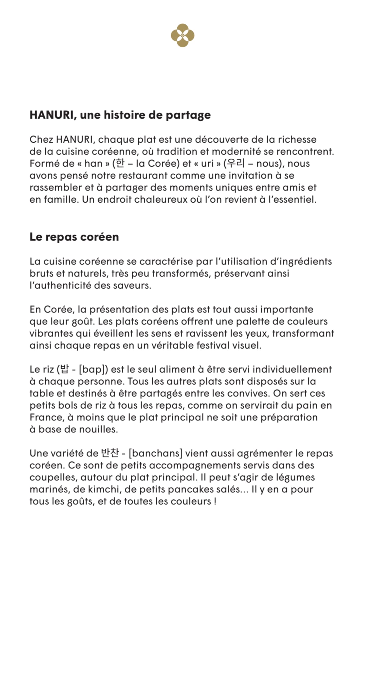 Menu 2024 - Hanuri Korean Grill in Strasbourg | TheFork