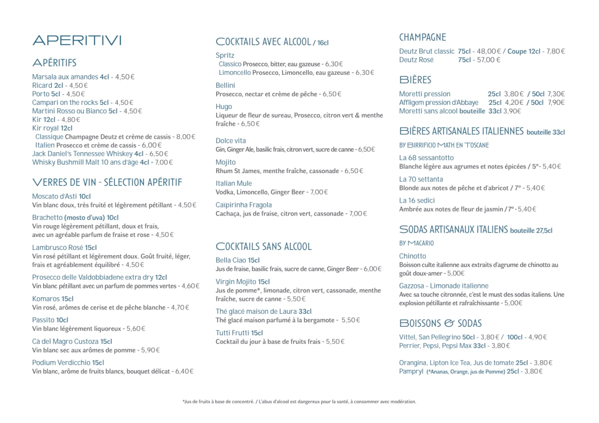 Carte et Menus 2022 - Il Ristorante Pacé Rennes à Pacé | TheFork